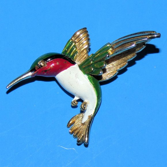 Gerry'S | Jewelry | Vintage Gerrys Hummingbird Brooch Pin Bird Lover ...